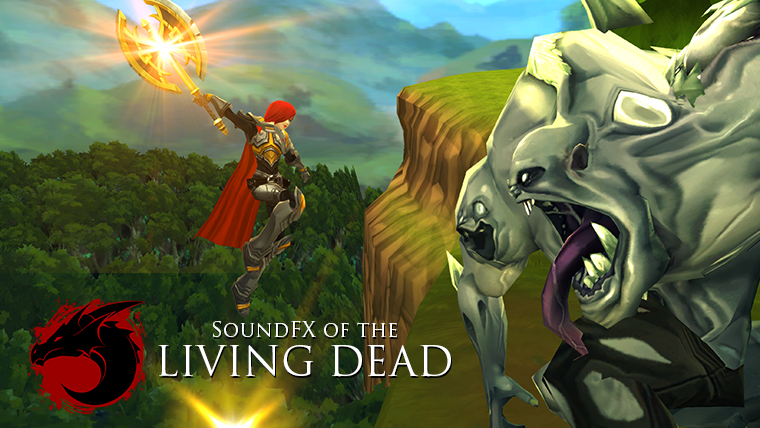 SoundFX of the Living Dead - Adventure Quest 3D, Cross Platform MMORPG