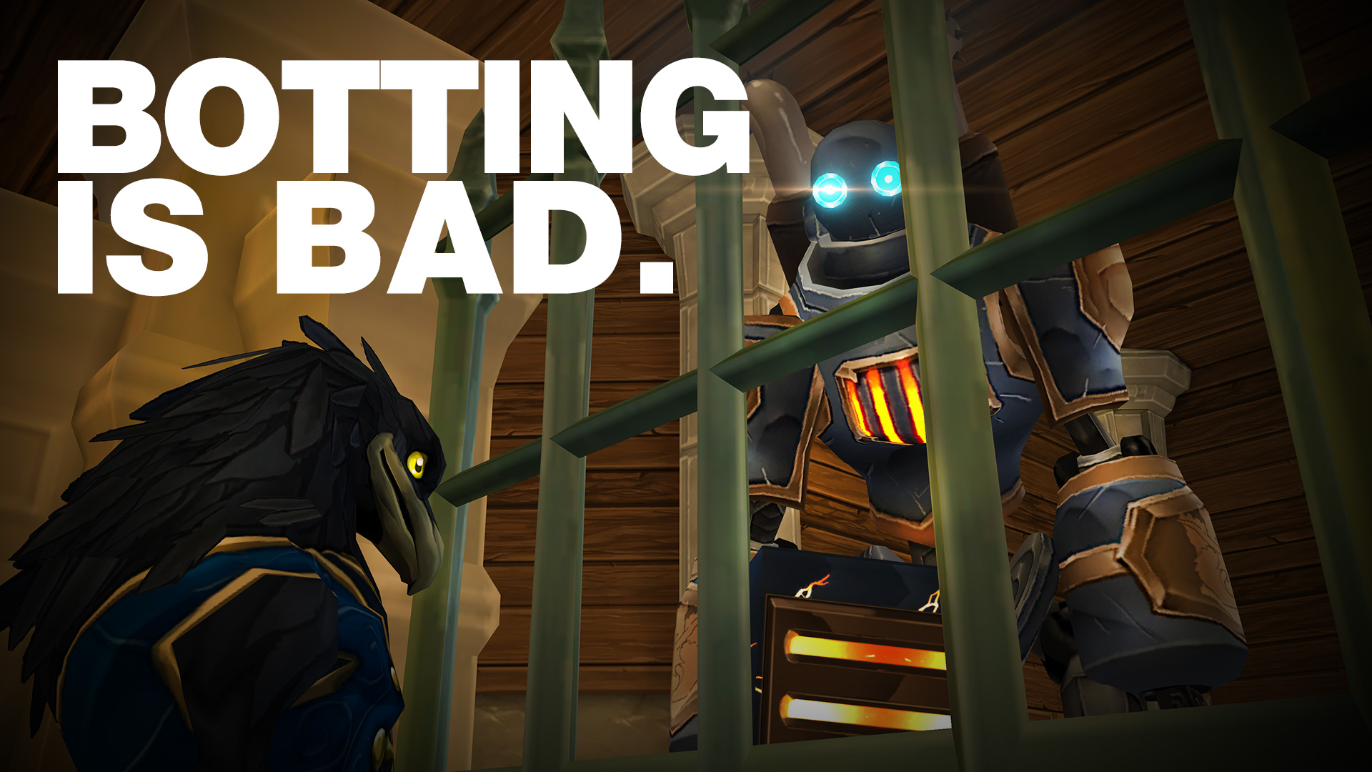 Botting is bad - Adventure Quest 3D, Cross Platform MMORPG